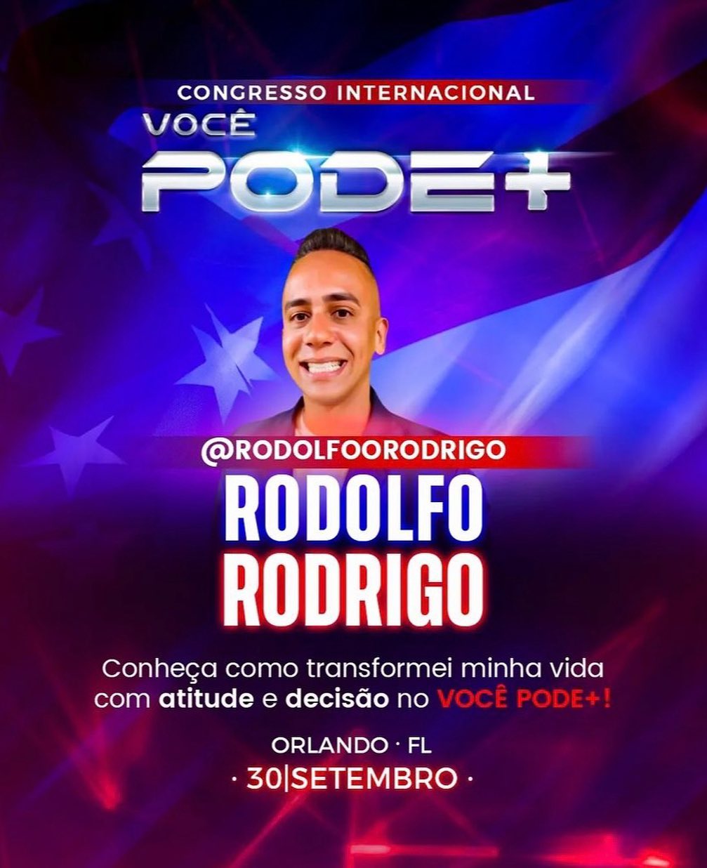 Congresso Internacional Você PODE: Rodolfo Rodrigo Compartilha História ...